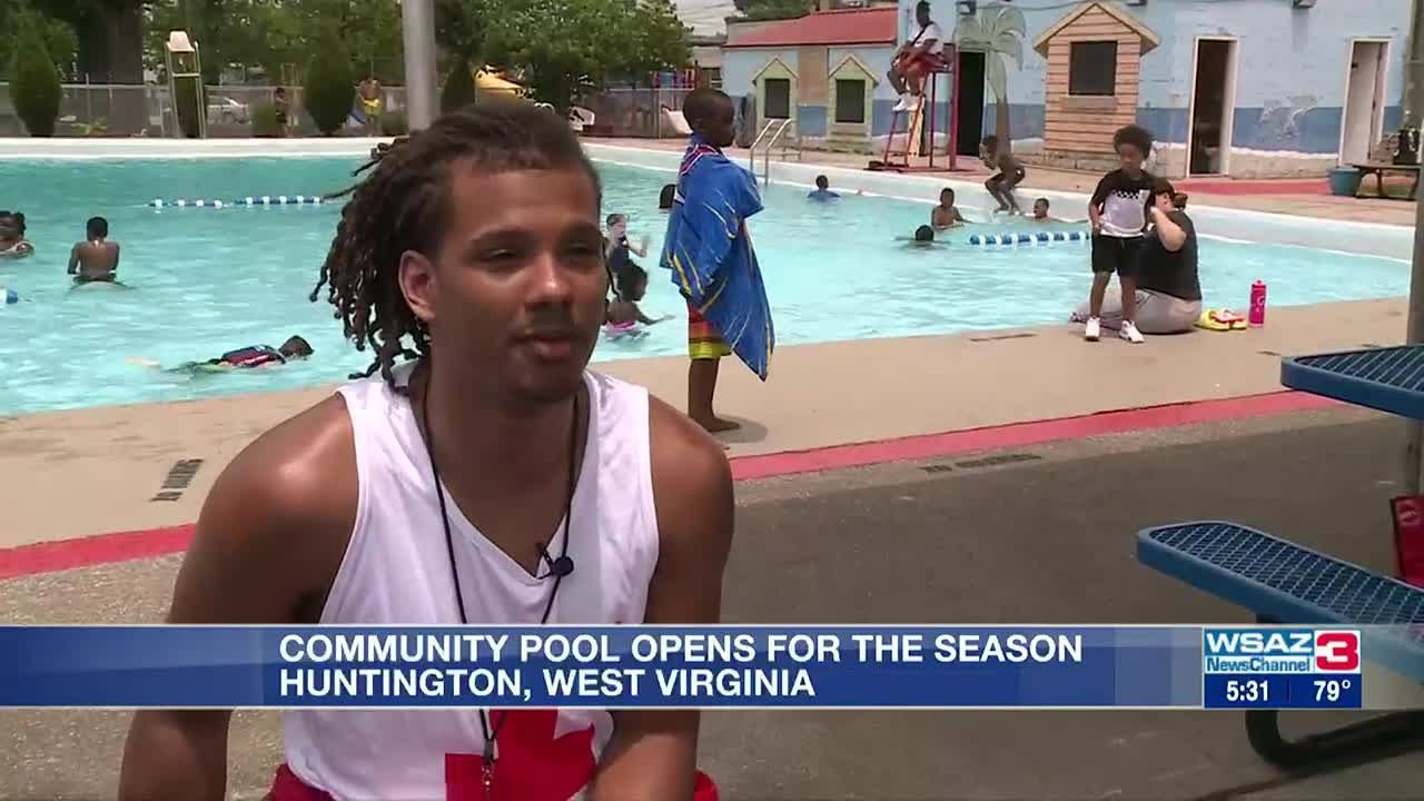 A.D. Lewis Community Pool opens for the season - YouTube