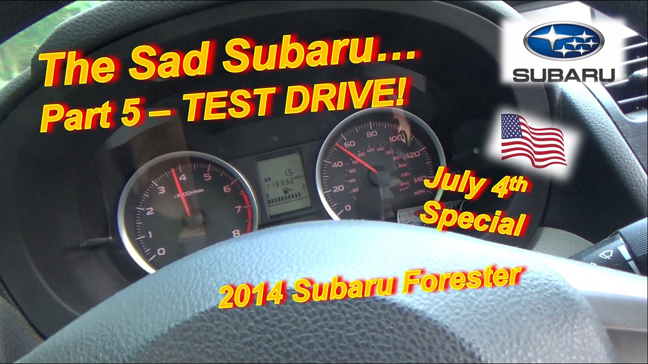 Sad Subaru is HAPPY again! (Part 5 - Test Drive & Bonus No A/C ...