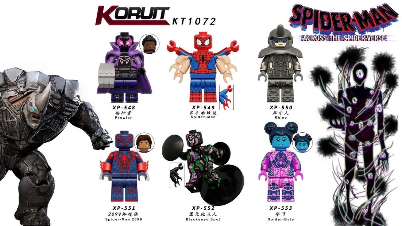 LEGO Spider-Man Across the Spider-verse Koruit KT1072 Preview Lego ...