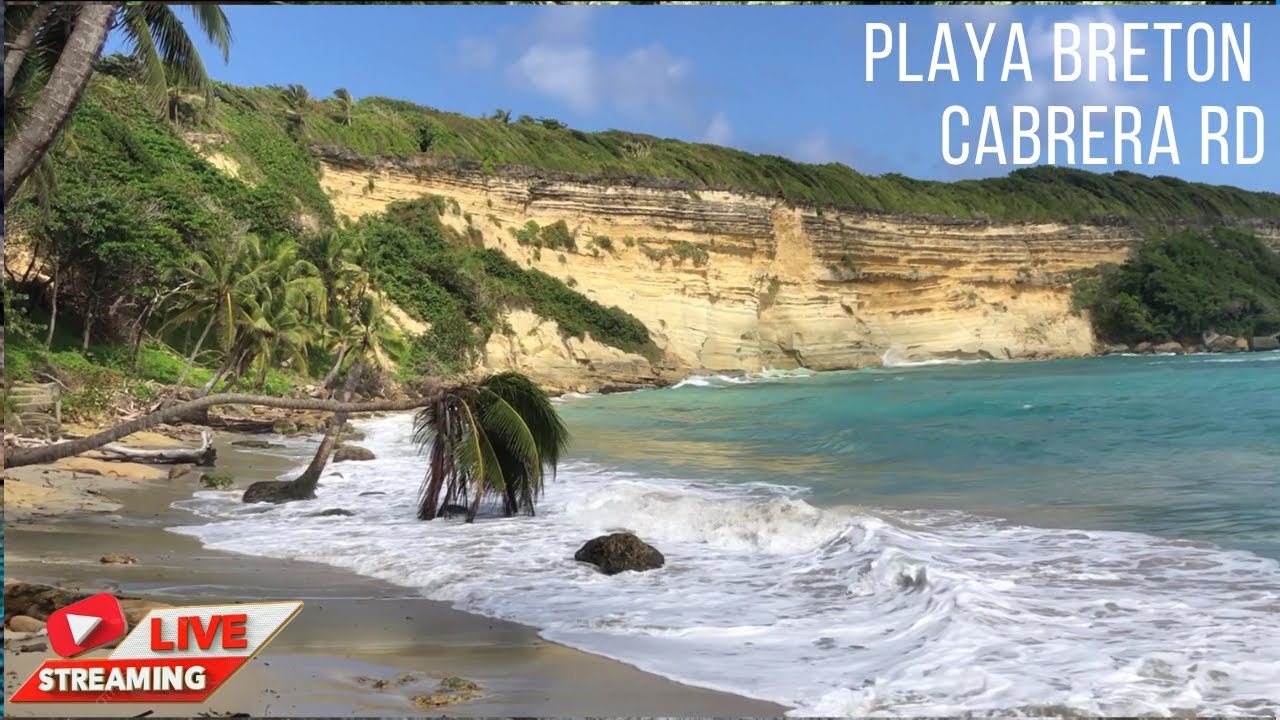 PLAYA BRETON CABRERA RD. INTIMO Y EXOTICO LUGAR - YouTube
