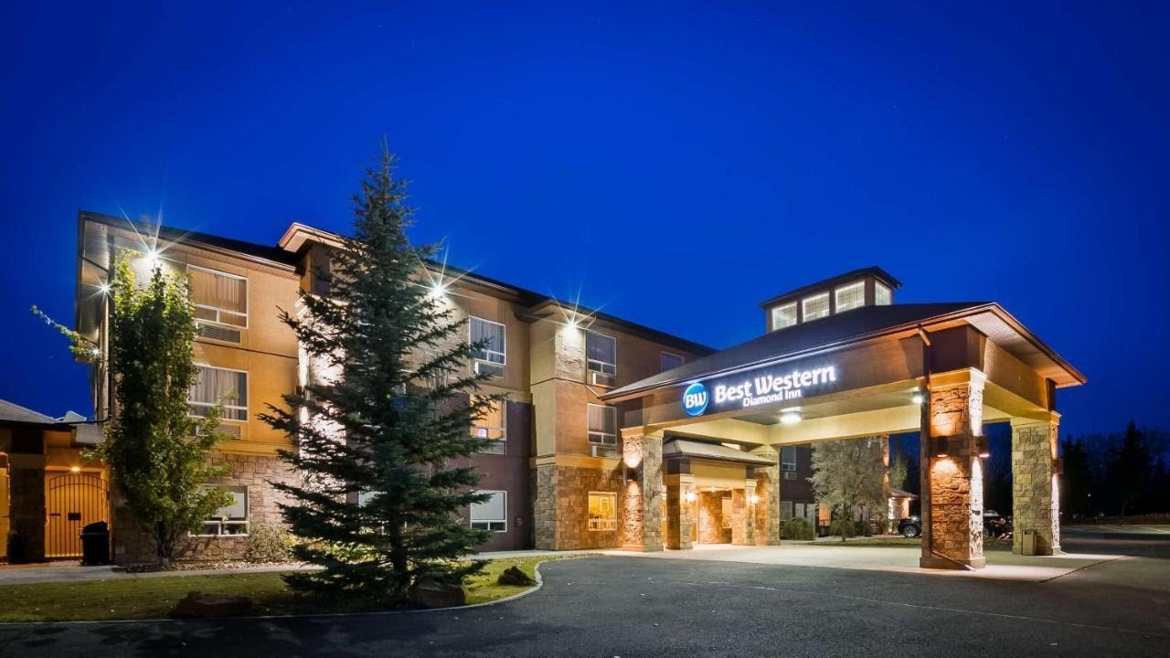Best Western Diamond Inn, Three Hills, Canada - YouTube