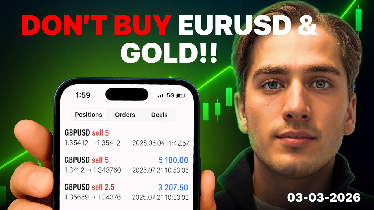 DO NOT BUY EURUSD & GOLD - Forex Market Outlook Ep. 138 - YouTube