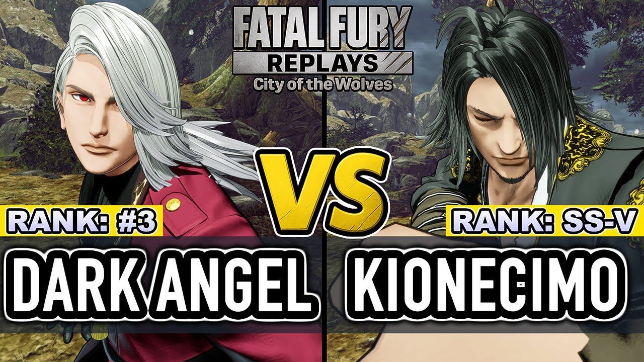 FF COTW DARK ANGEL (Kain) vs KIONECIMO (Gato) Fatal Fury CotW High ...