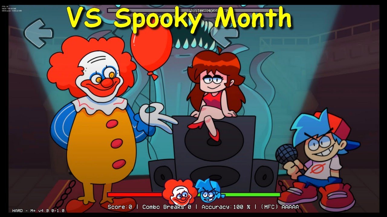 VS Spooky Month | Spooky Night Funkin' - Friday Night Funkin' Mod - YouTube