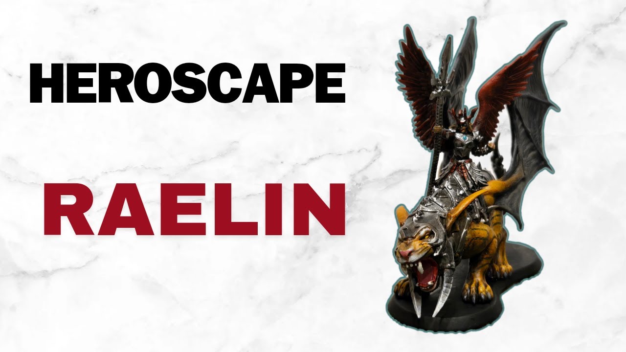 How To Paint Raelin From Heroscape: Age of Annihilation - YouTube