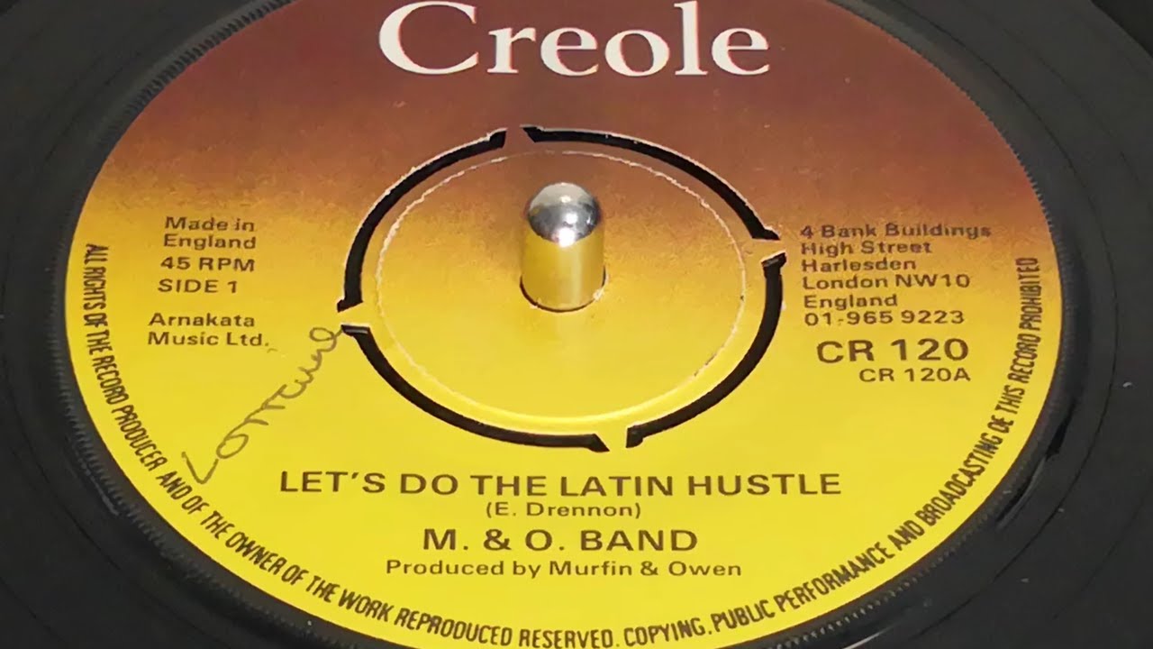 M & O Band - Let's Do The Latin Hustle (1976 7" Single) - YouTube