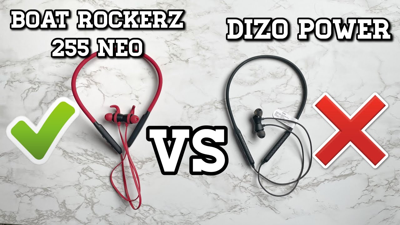 boAt Rockerz 255 Neo VS Dizo Wireless Power || Detailed Comparison ...