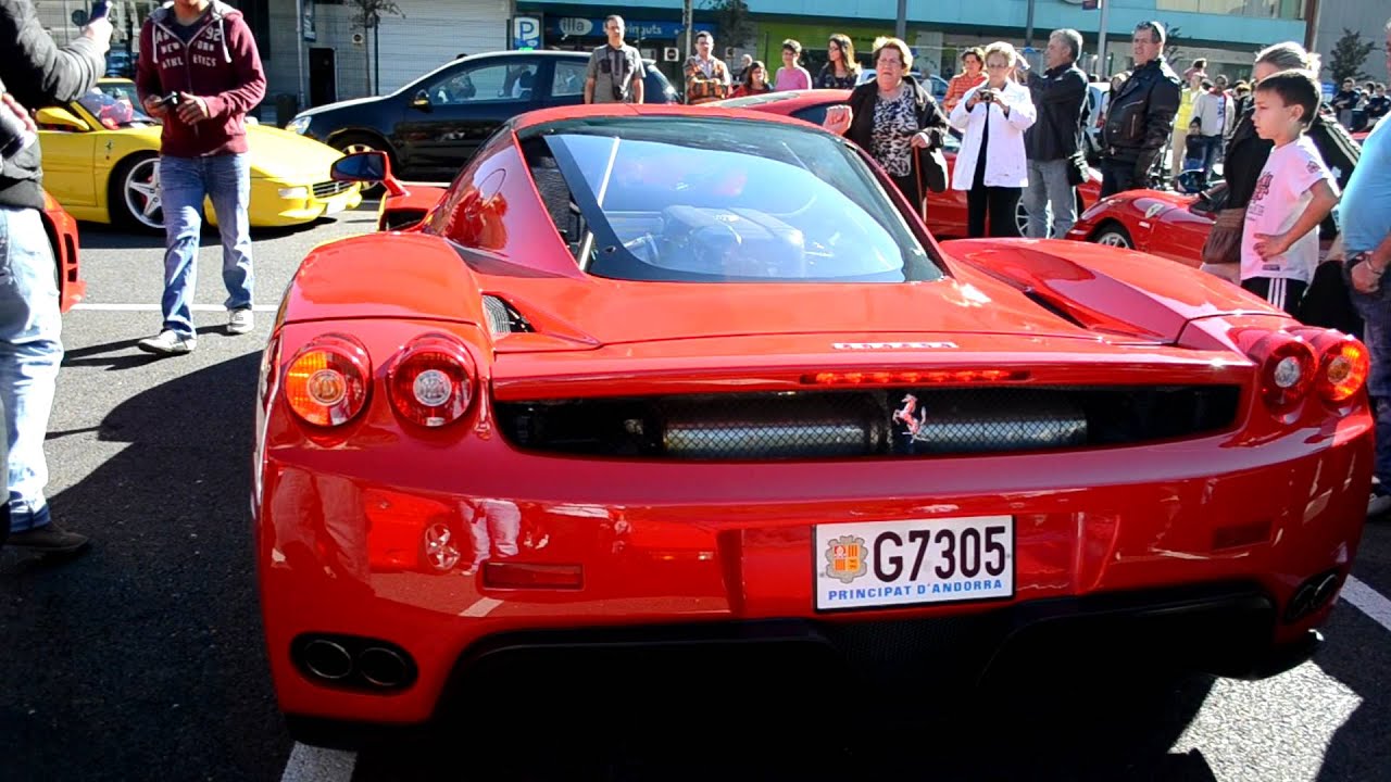 Ferrari Enzo - Start Up Sound - YouTube