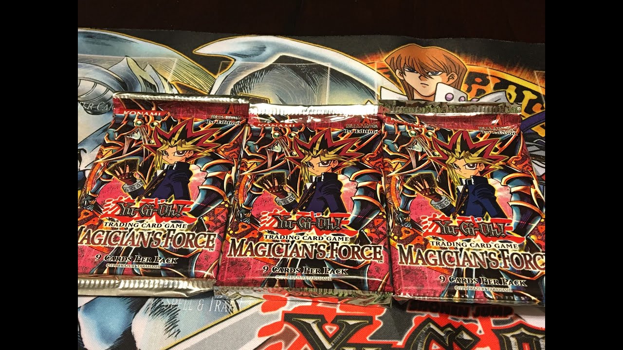 Yu-Gi-Oh! Magician's Force 1st Edition Pack Opening x3 - Seeing Double ...