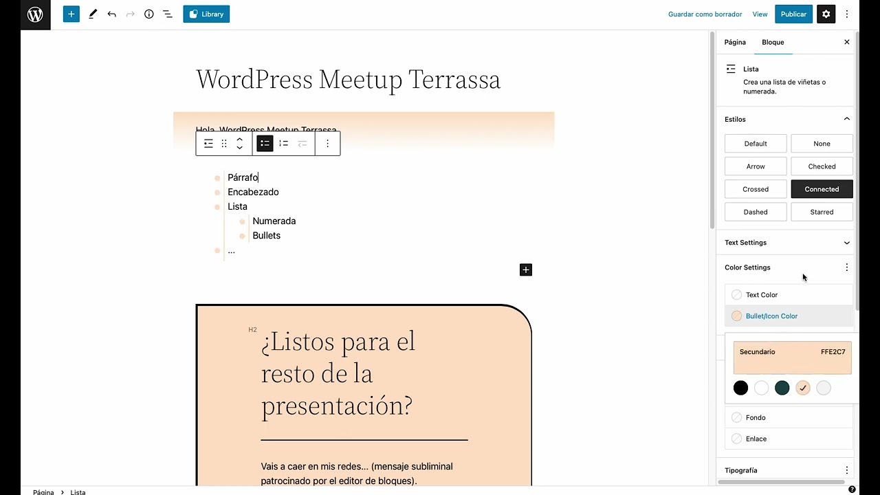 7.2. Cómo ampliar las opciones de lista con el plugin de WordPress EditorsKit - YouTube