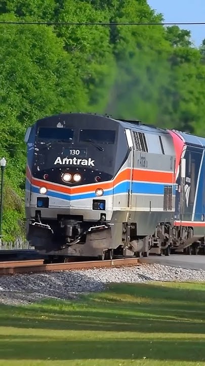 P097 with Amtrak 130 Phase II Leading the Way! #railroad #amtrak #railwatch #csx - YouTube