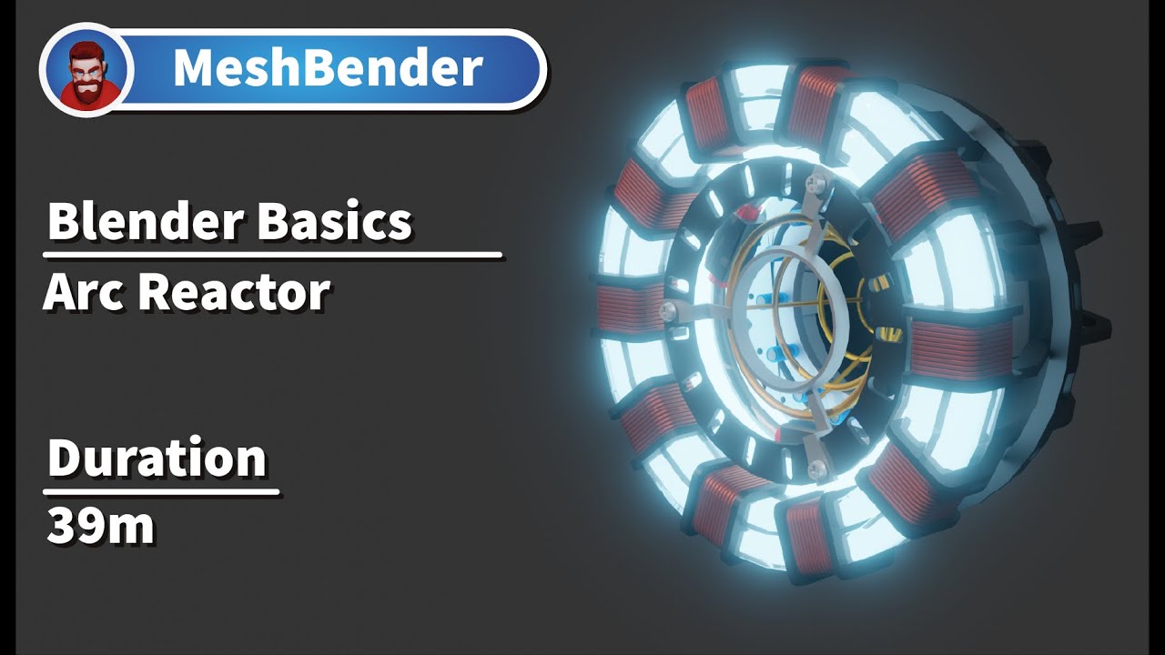 Blender Basics: Modelling Arc Reactor - YouTube