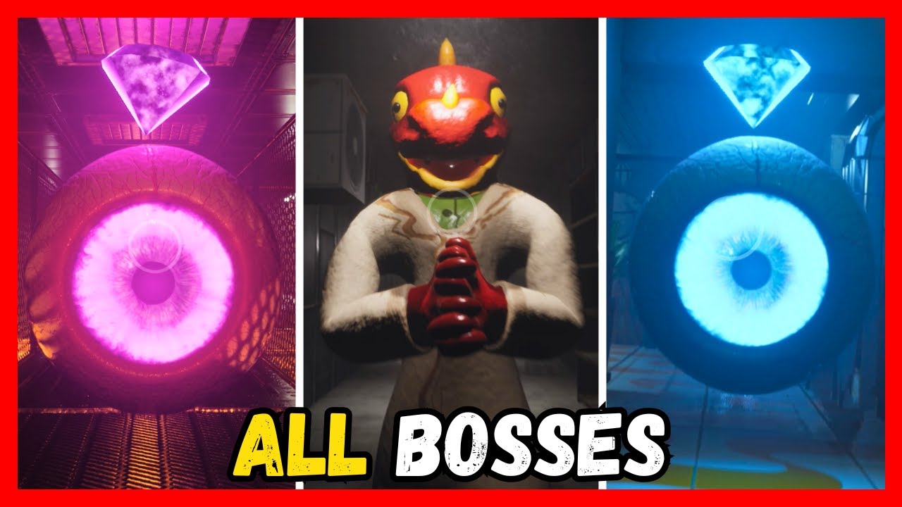 Playtown Genesis - ALL BOSSES & JUMPSCARES & Ending - YouTube