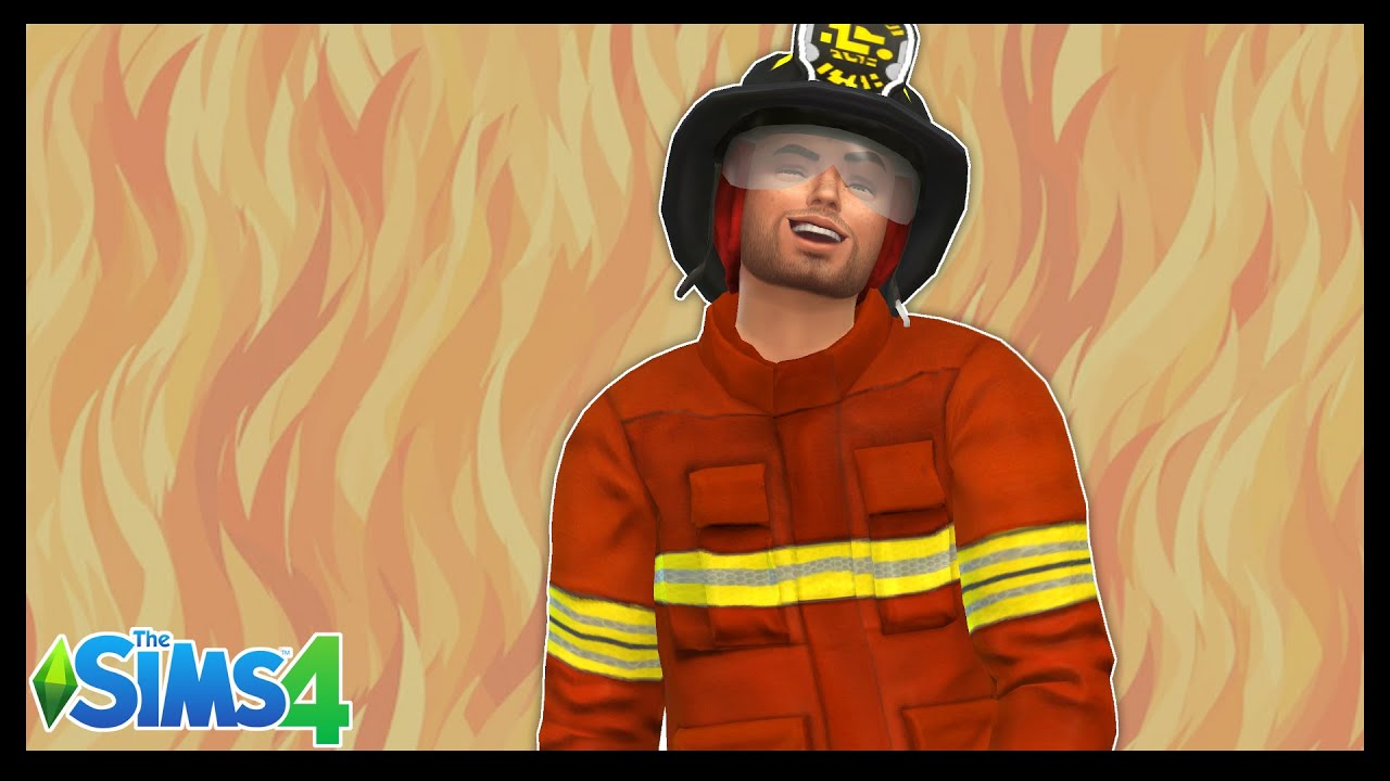 Firefighter Emmitt Campbell! 🔥 The Sims 4: CAS - YouTube