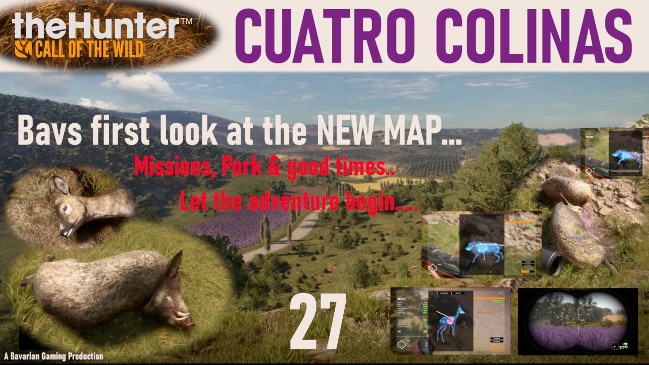 THE HUNTER Call Of The Wild - CUATRO COLINAS My fist steps on the NEW ...