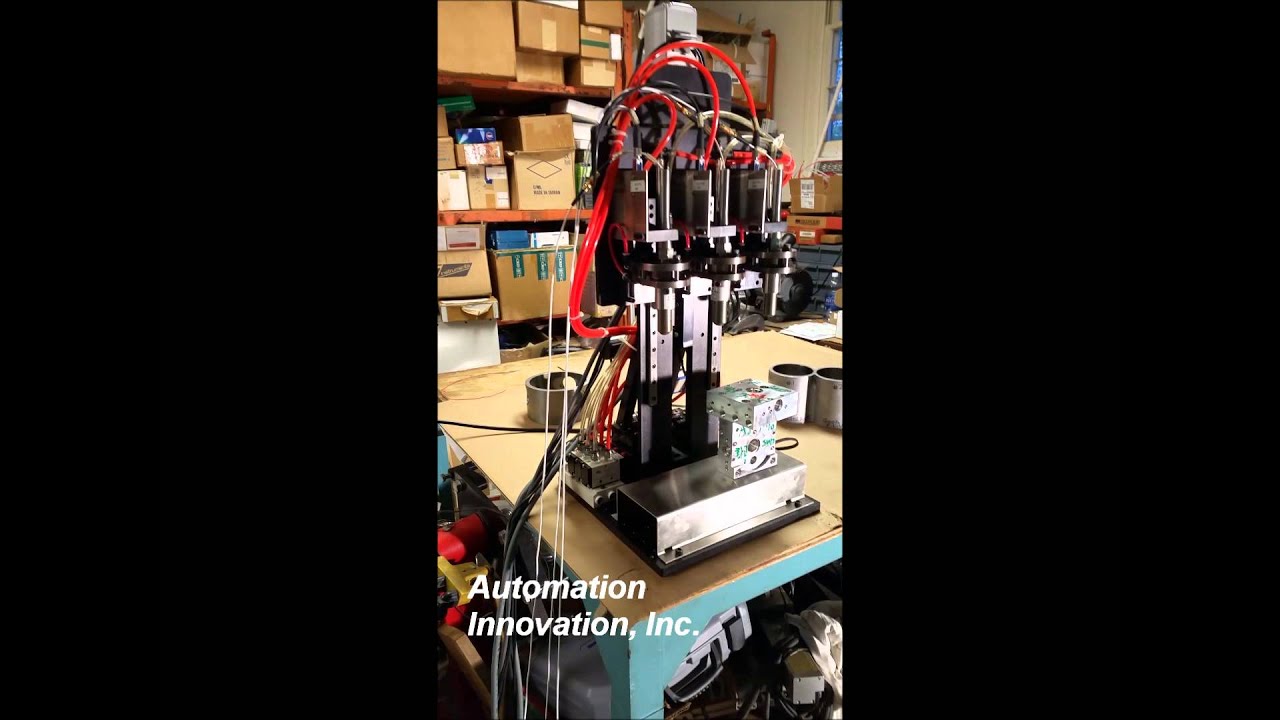 ABS Three Head Inspection System - YouTube