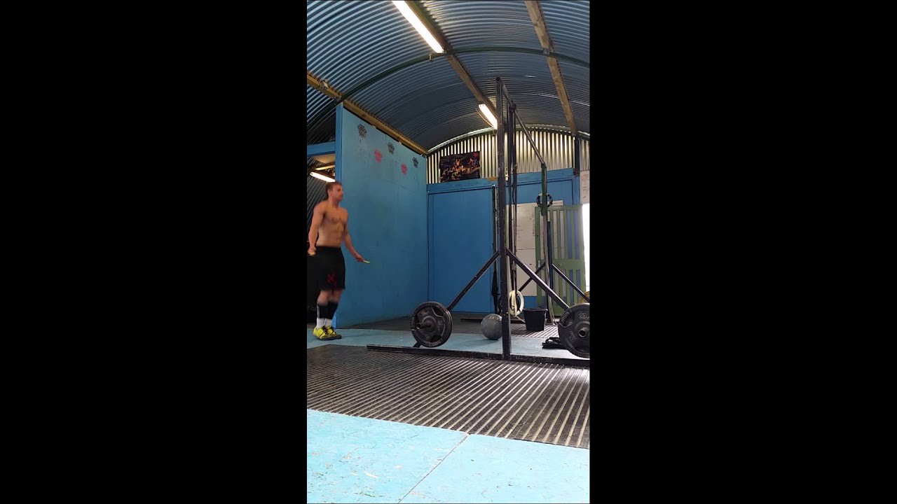 Sam Bishop British Championships qualifier Wod 3 - YouTube