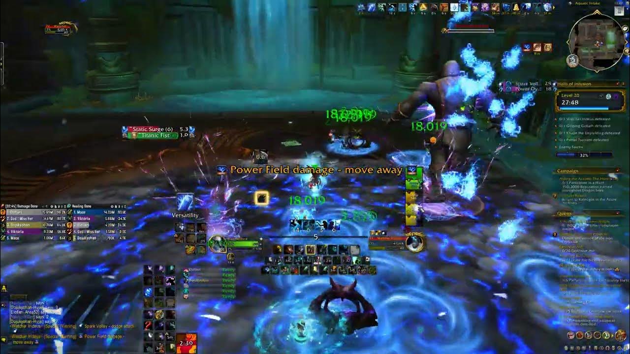 A Smooth +20 Hall of Infusion Resto Shaman - YouTube