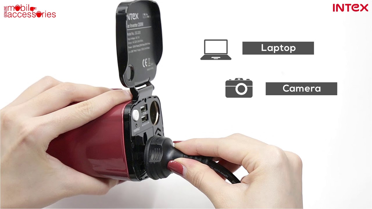 Intex Car Inverter - YouTube