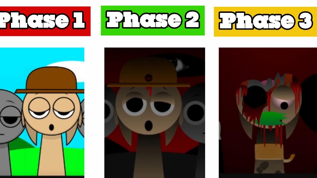 Sprunki Phase 1 vs Phase 2 vs Phase 3 – Ultimate Comparison - YouTube
