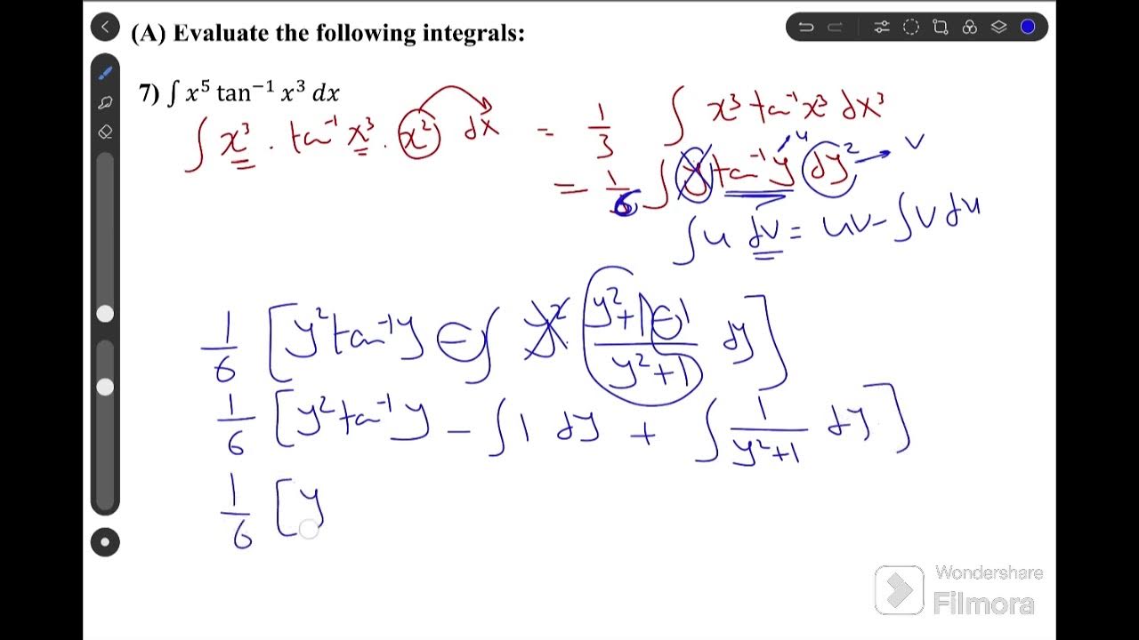 Sheet(2)-Math(2)-Part(1)-اعدادي هندسة-Integration by parts - YouTube
