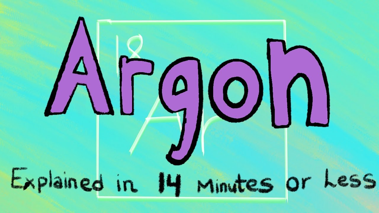 Argon Explained in 14 Minutes or Less - YouTube