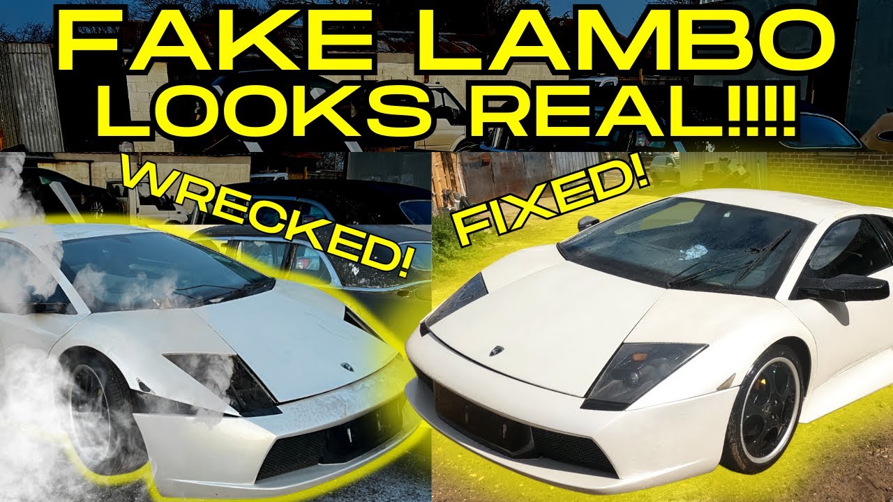 You won’t believe that it’s a fake Lambo! its all fixed and it sounds ...