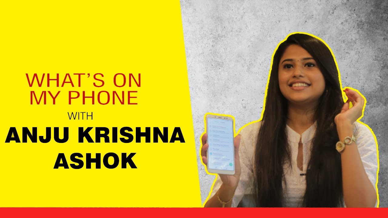 What's on my phone with Anju Krishna Ashok | Sumesh and Ramesh - YouTube