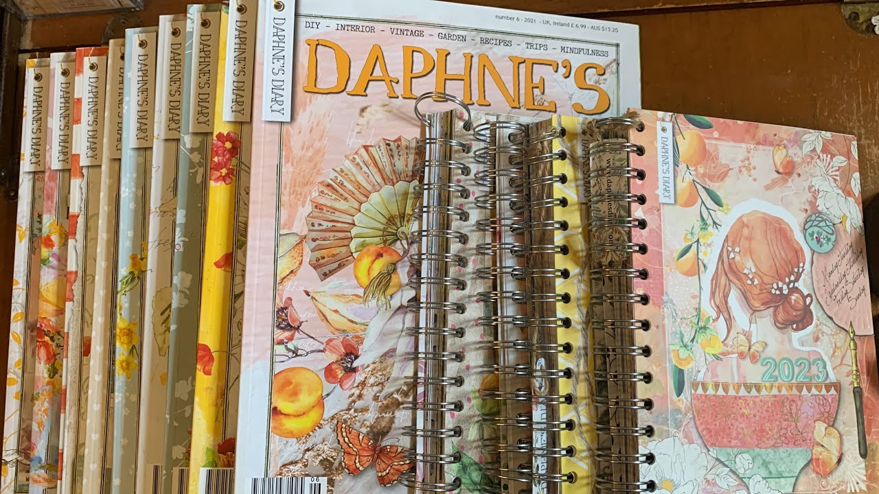 Daphne’s Diary… Magazines for Junk Journals - YouTube