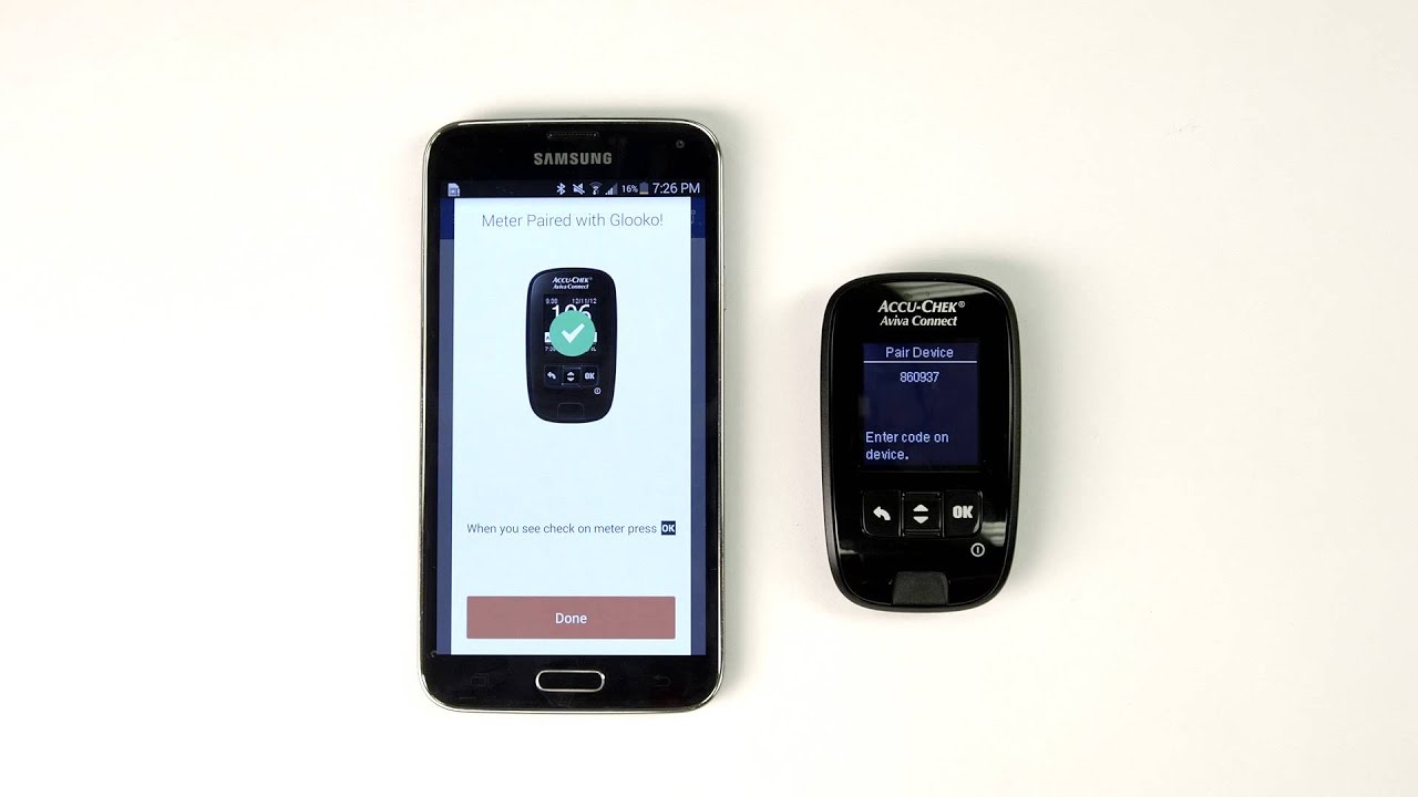 ACCU-CHEK Aviva Connect - Sync with Glooko Mobile App - YouTube