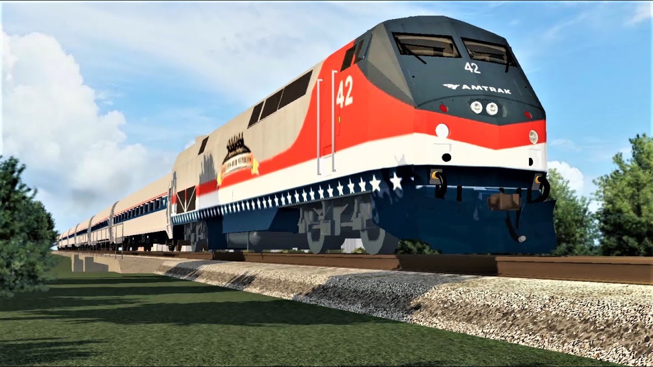 Fast Amtrak Trains In Roblox! - YouTube