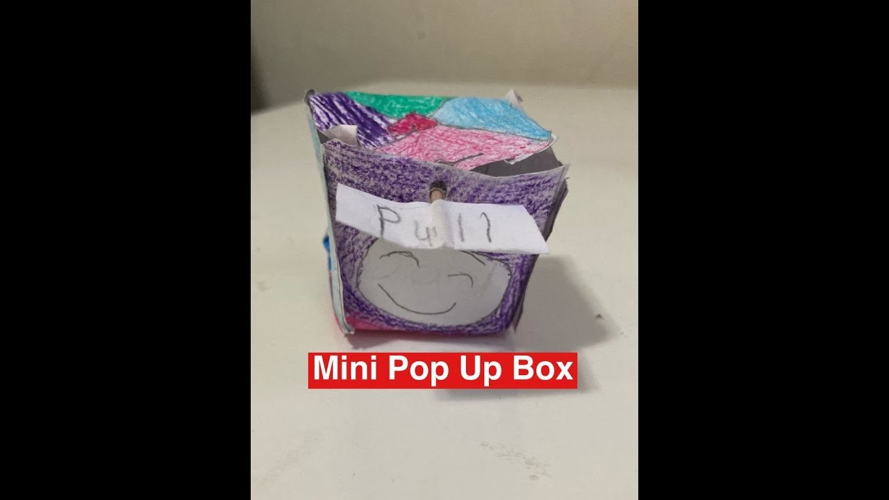 Mini Pop Up Box | Mother’s Day Fun. - YouTube