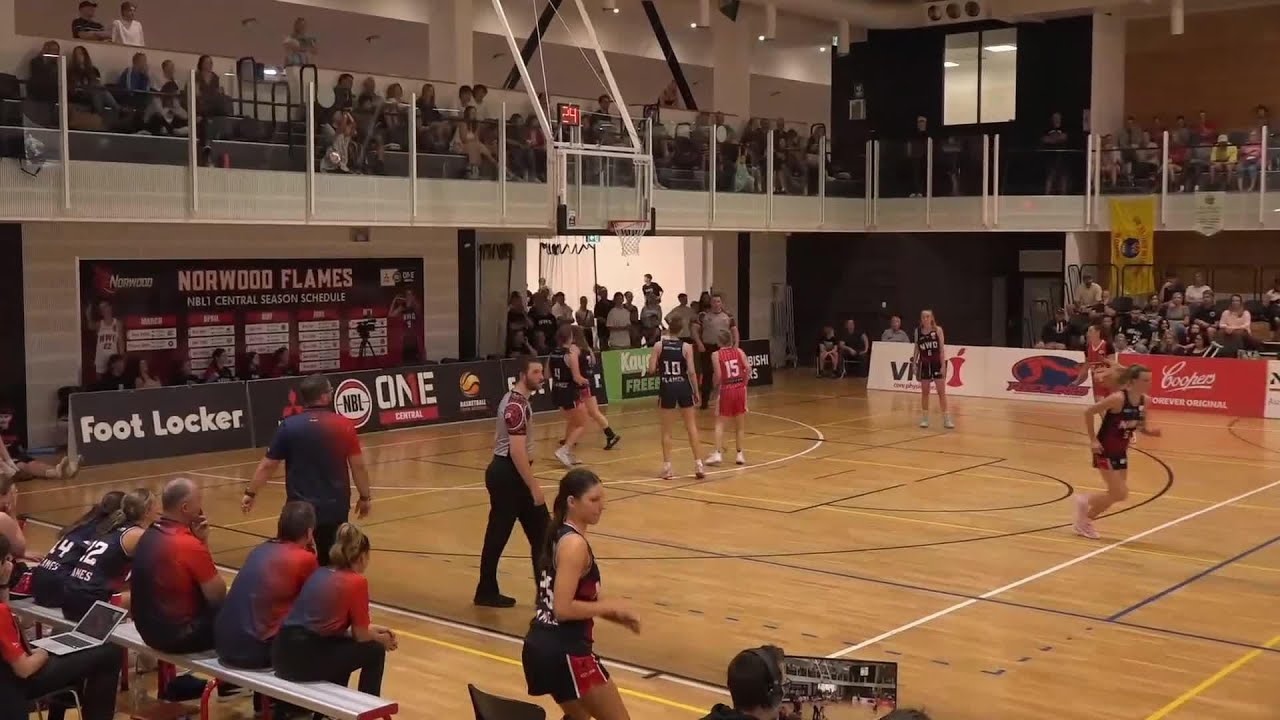 Brooke Basham with 22 Points vs. Norwood - YouTube