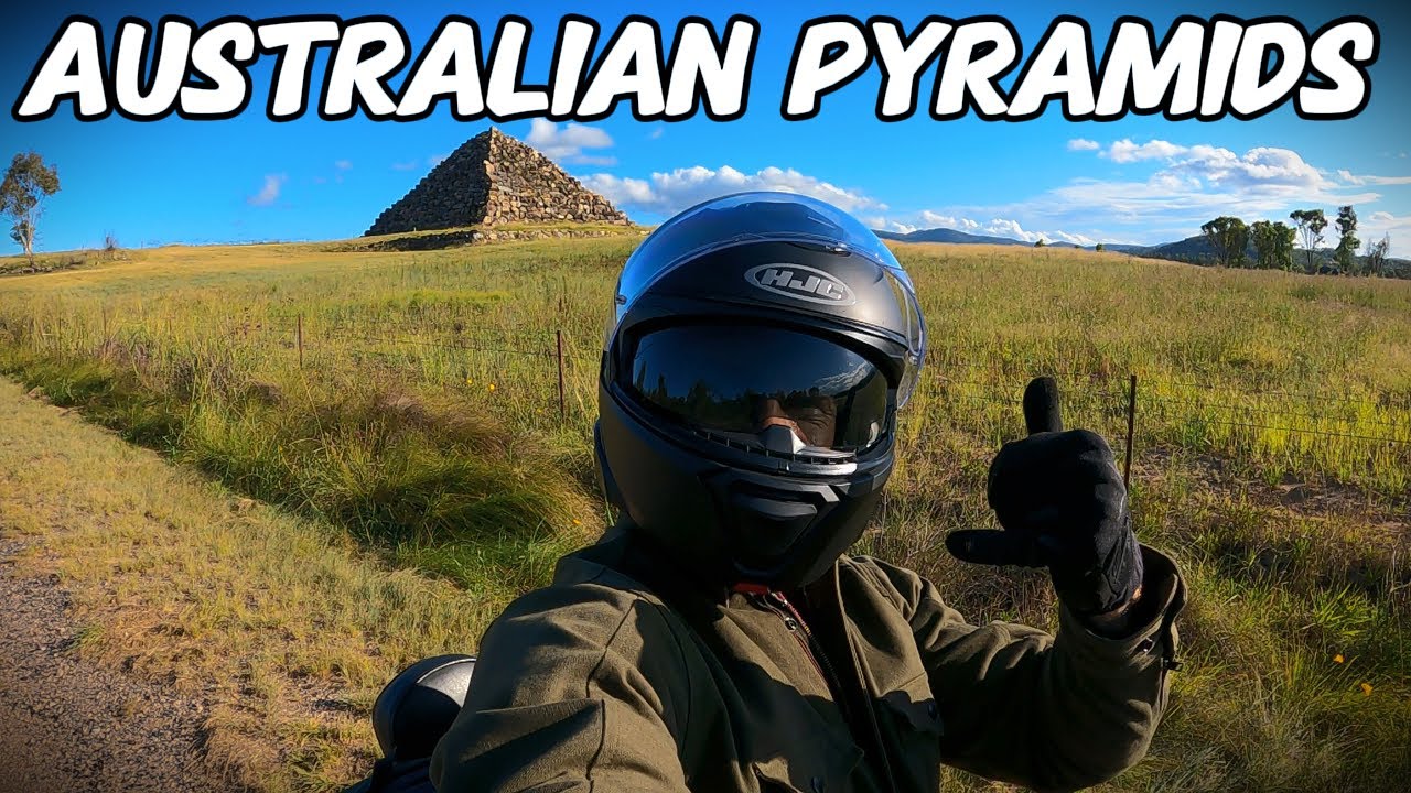 AUSTRALIAN PYRAMIDS !? Solo Camping On My Harley Davidson - YouTube
