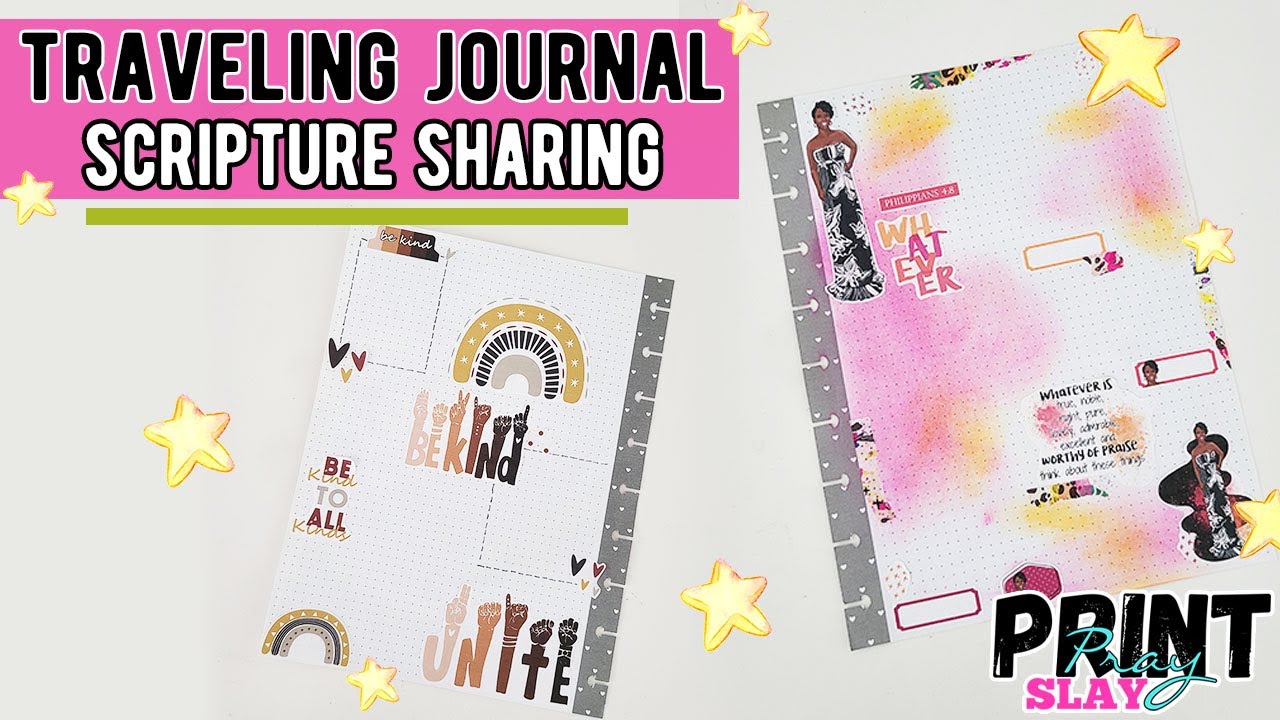 Scripture Sharing Journal Entries - Our Traveling Journal - Faith Happy ...
