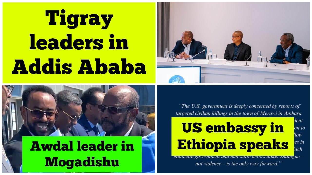 Tigray leaders in Addis Ababa | Awdal leader in Mogadishu | US embassy ...