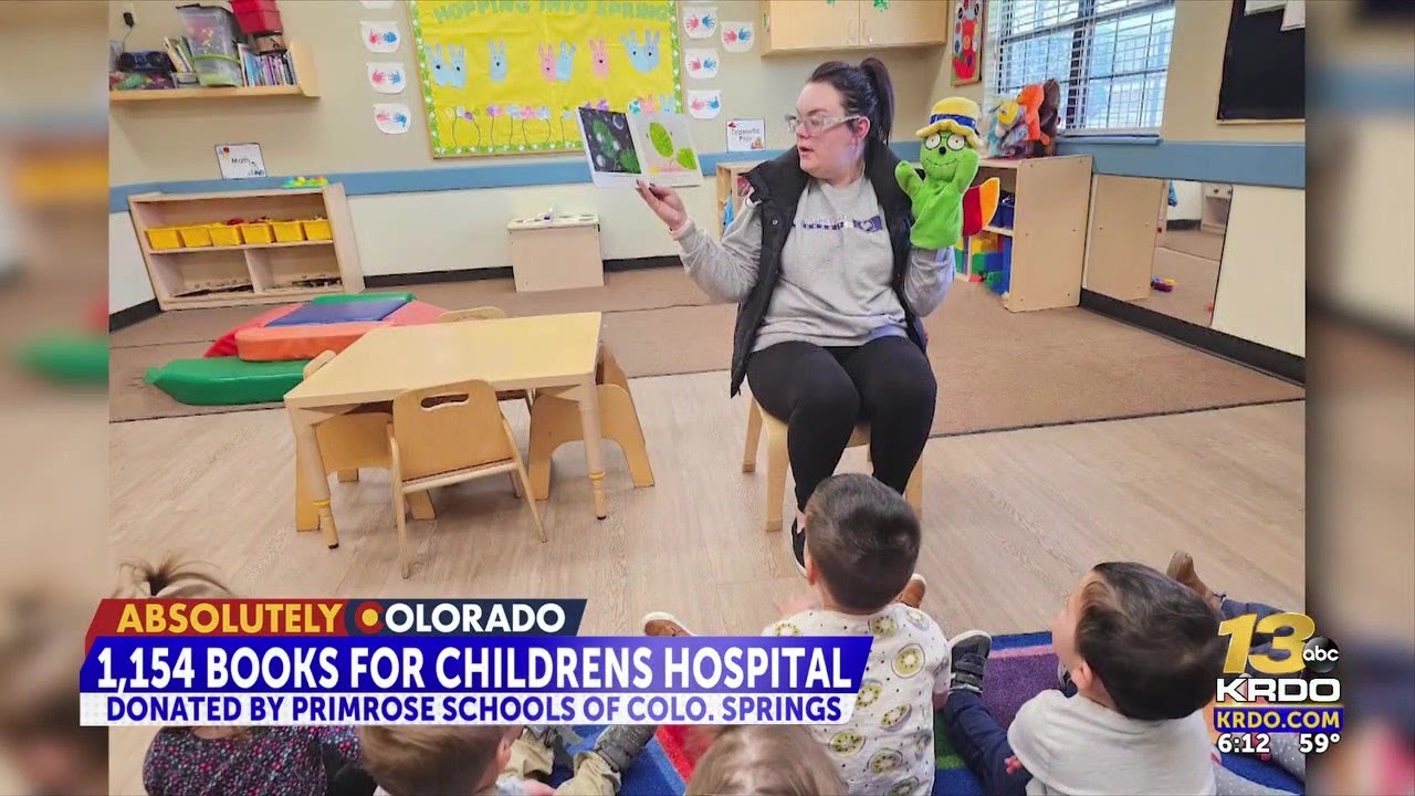 Primrose Schools of Colorado Springs collect more than 1,000 books for ...