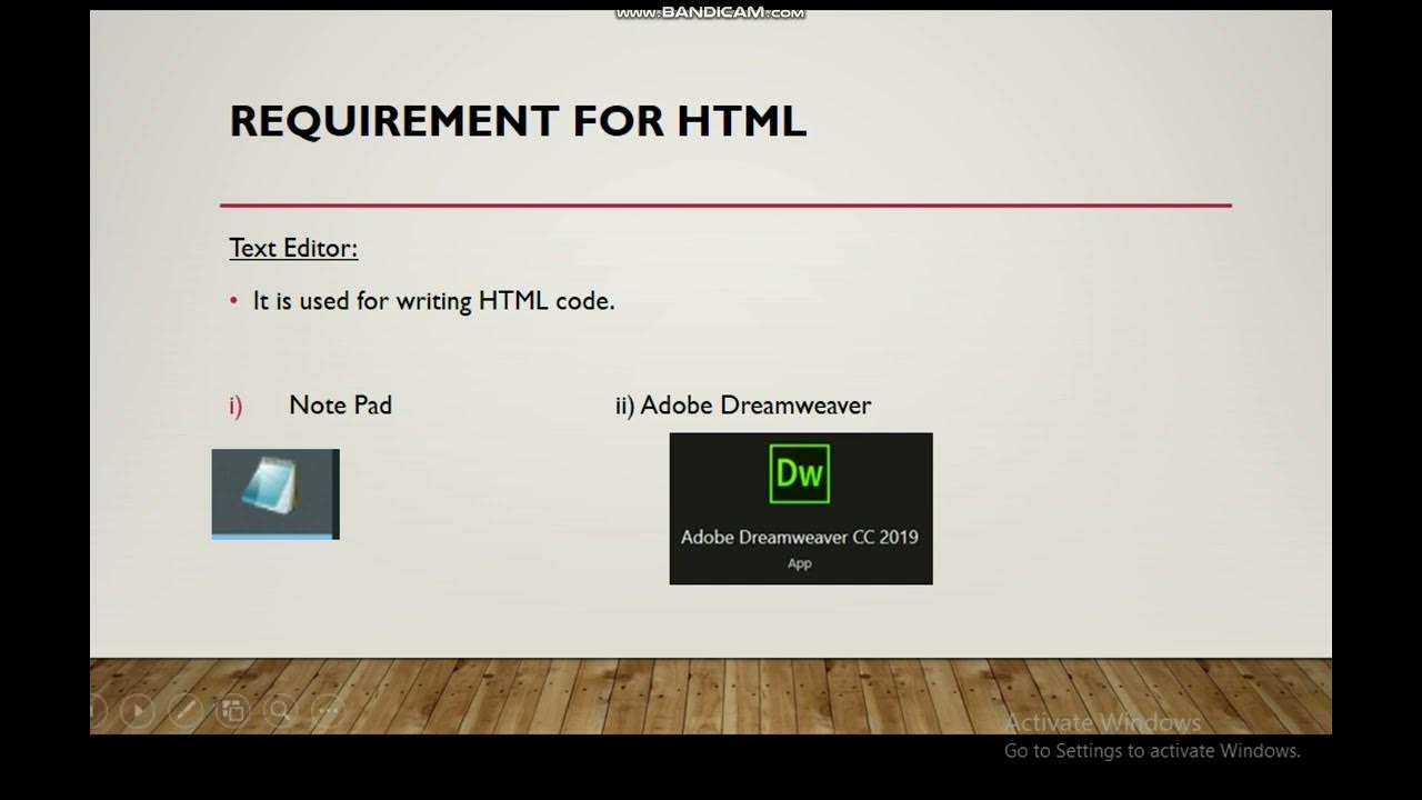 Introduction of HTML | Lec 01 - YouTube