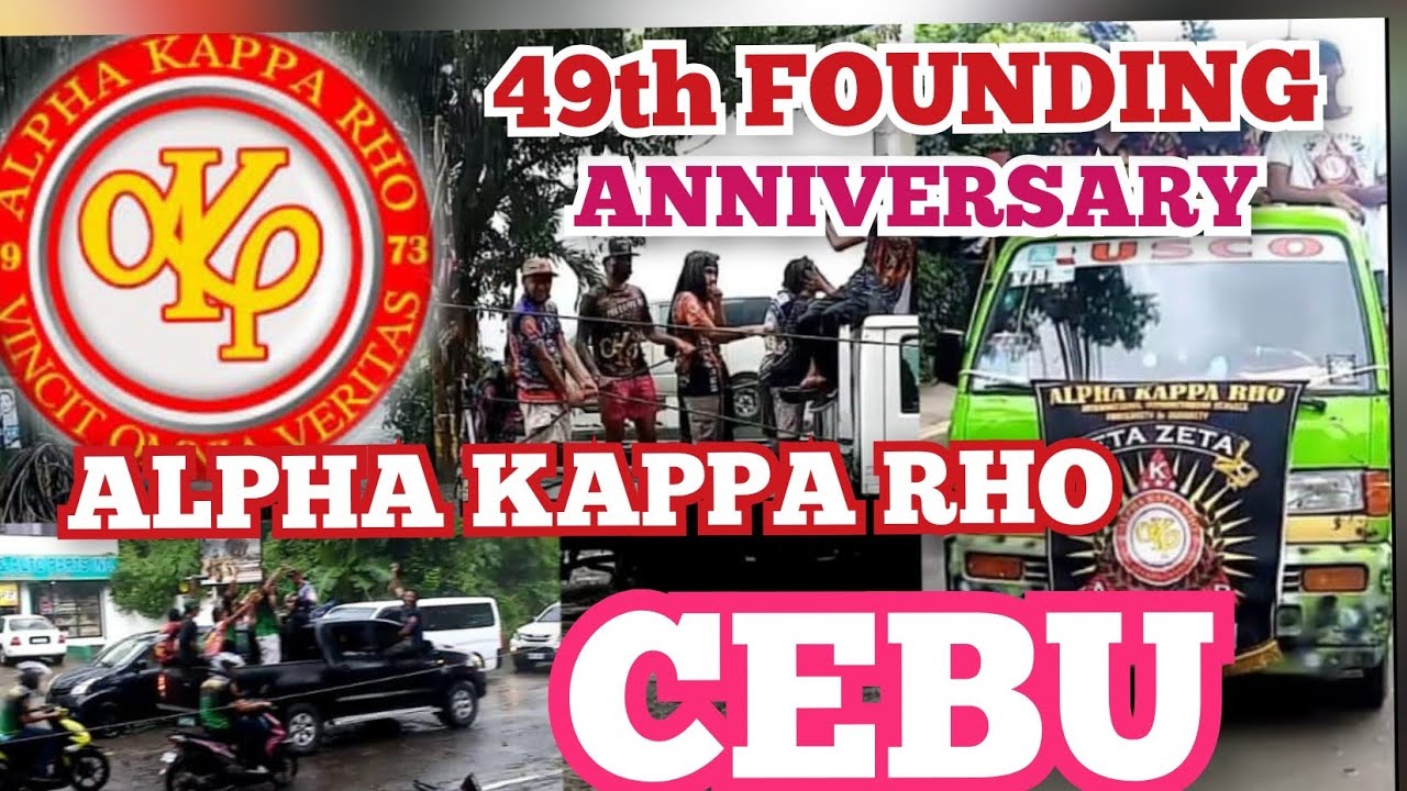 49th Founding Anniversary CEBU Alpha kappa Rho Motorcade #akp #49th ...