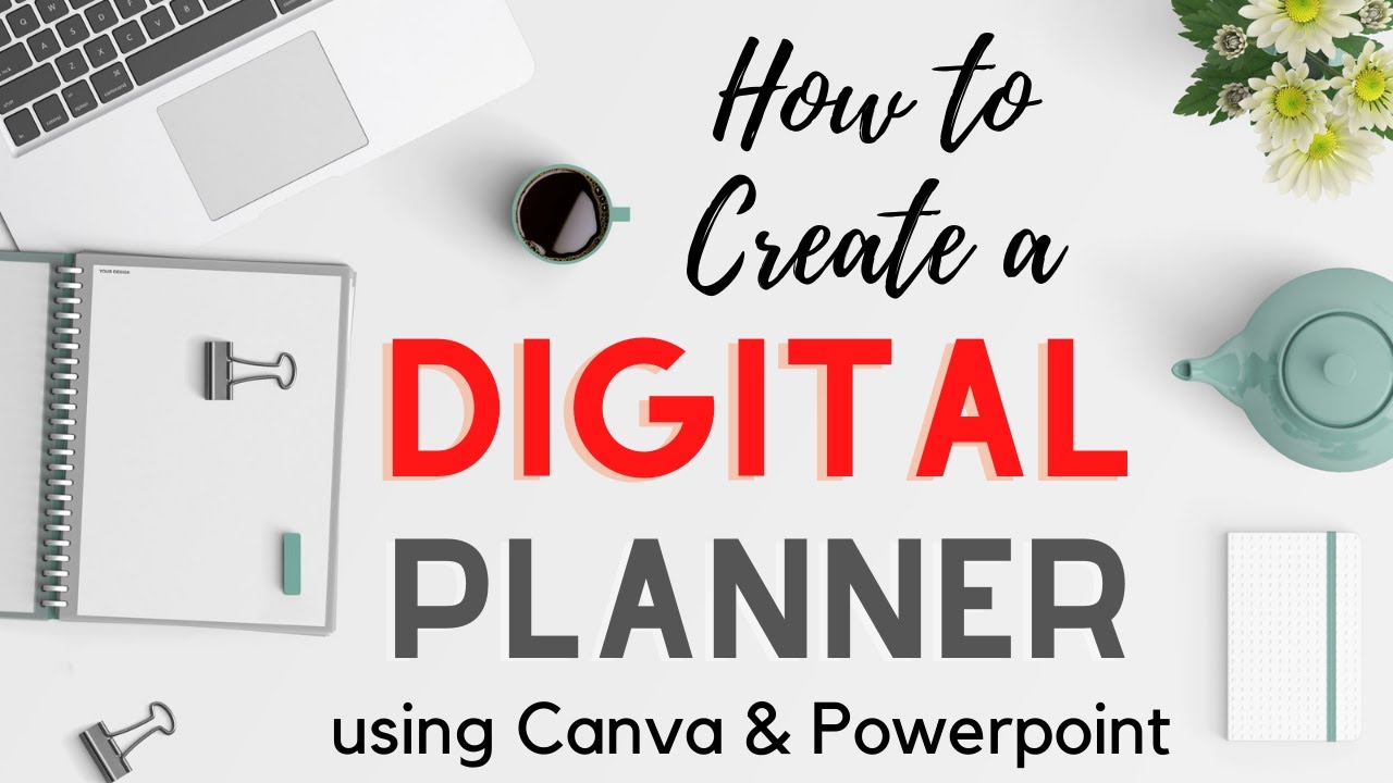 How To Make A DIGITAL PLANNER Using Canva Powerpoint Tutorial YouTube How To Make A DIGITAL PLANNER Using Canva Powerpoint Tutorial YouTube