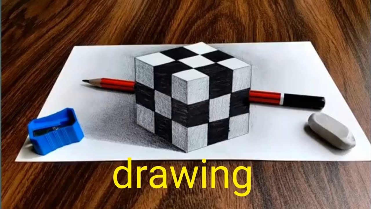 Very easy drawing art 🎨🗼-_- SK SUF ড্রয়িং🏘 -_- l best drawing art ...