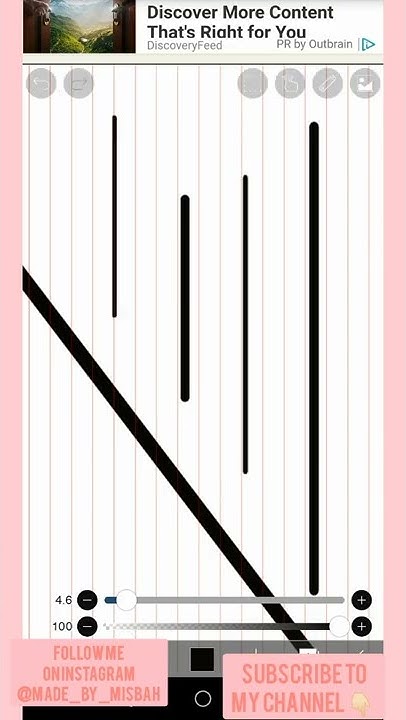 HOW TO DRAW A STRAIGHT LINE IN IBISPAINT X | TUTORIAL - YouTube