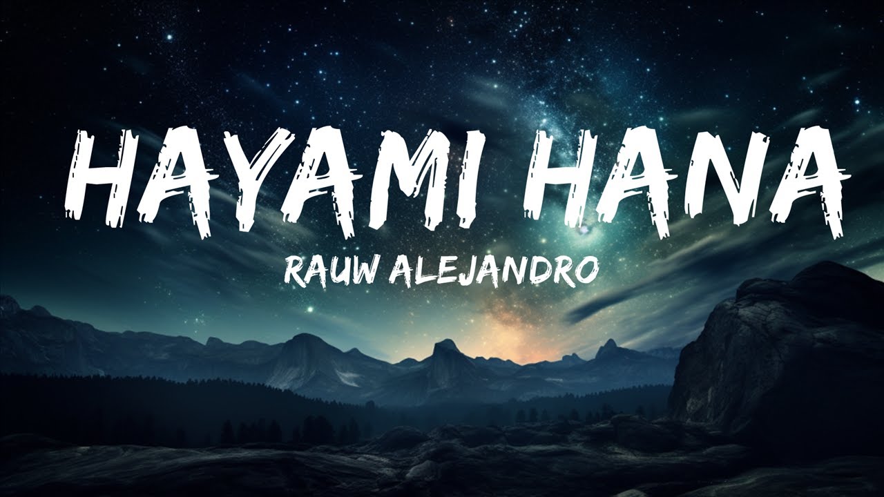 Rauw Alejandro - Hayami Hana | 15p Lyrics/Letra - YouTube