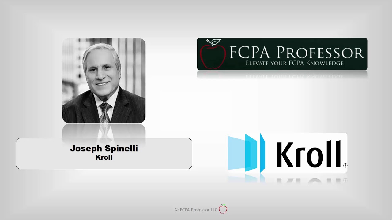 FCPA Flash Podcast - A Conversation with Joseph Spinelli - YouTube