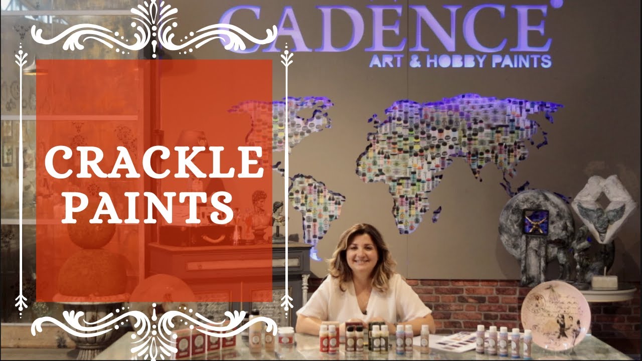 Cadence Crackle Paints & Applications - YouTube