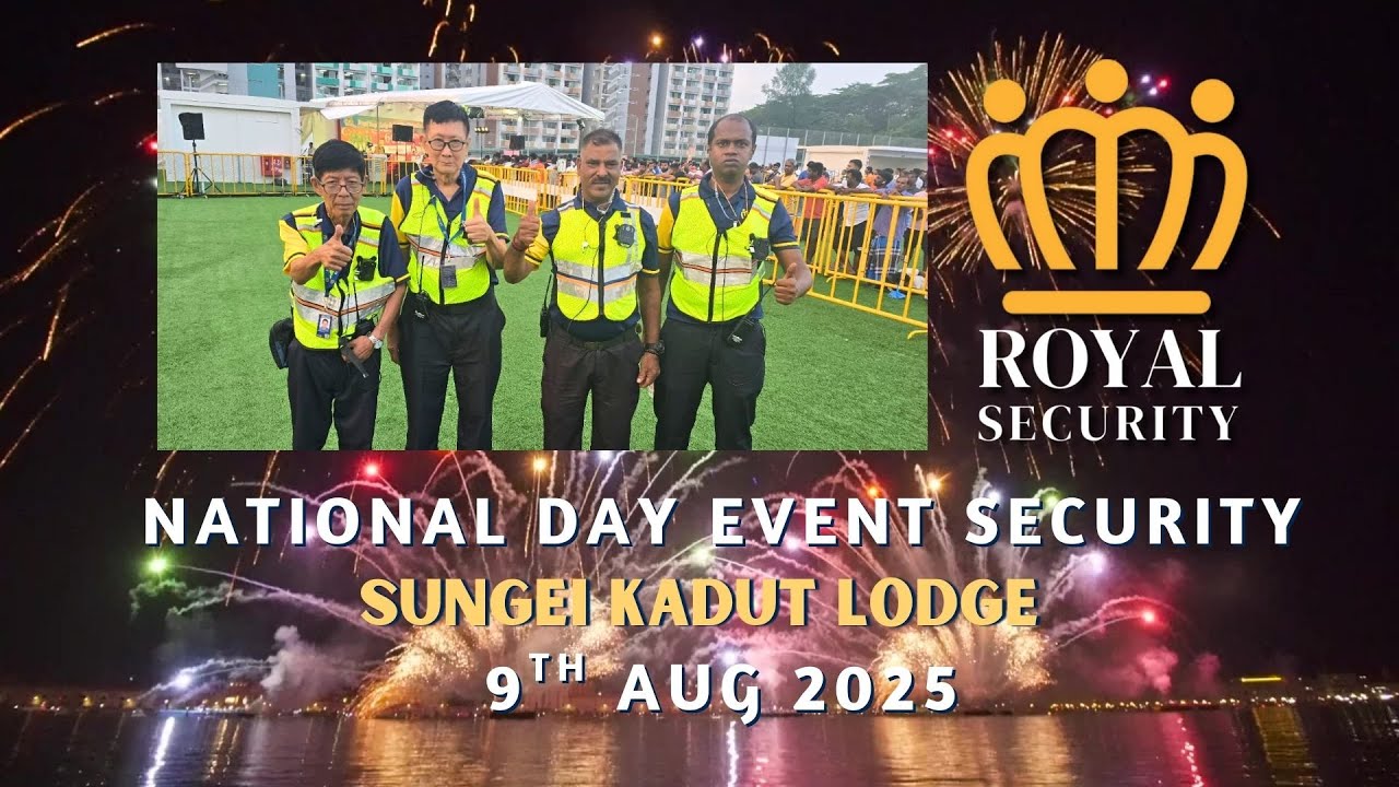 Event Security Coverage | ST Lodge National Day SG60 Celebrations ...