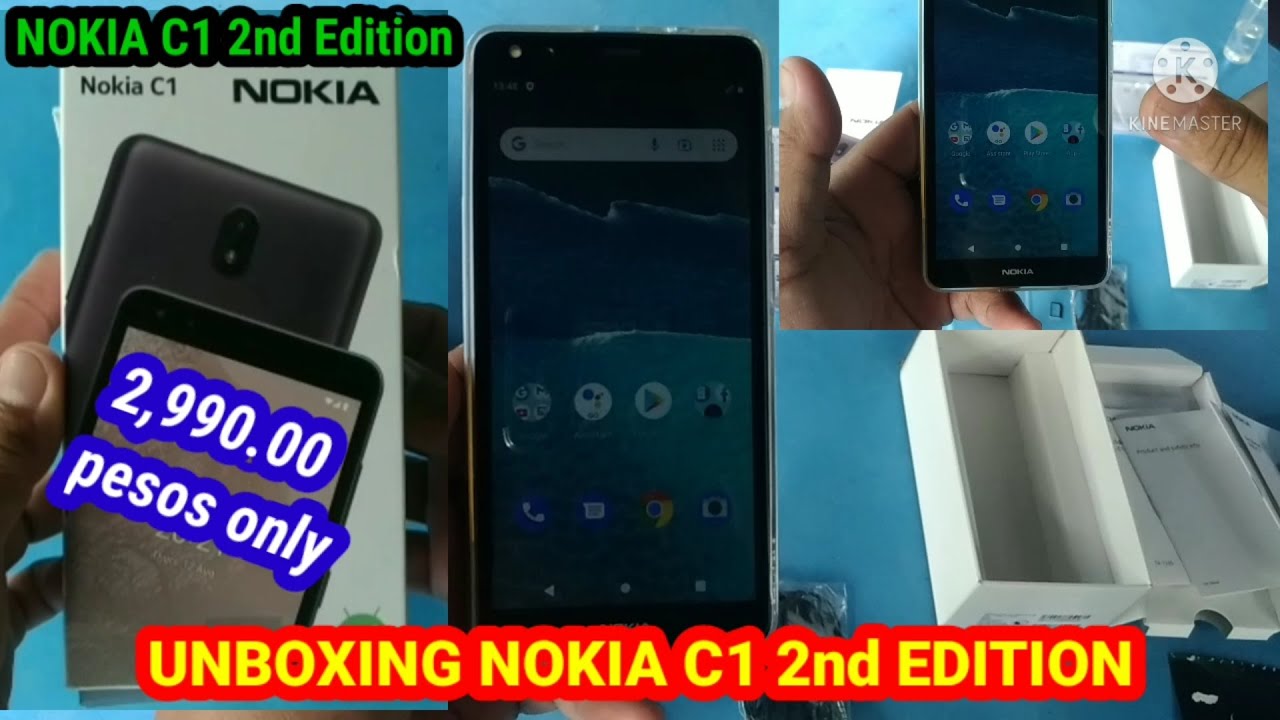 UNBOXING NOKIA C1 2nd Edition @DEXTERSYTC - YouTube