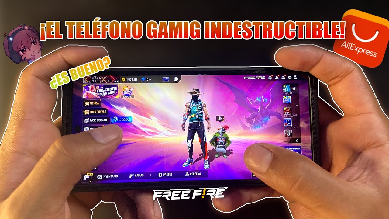 COMPRE EL TELÉFONO GAMER INDESTRUCTIBLE DE ALIEXPRESS PARA JUGAR FREE ...