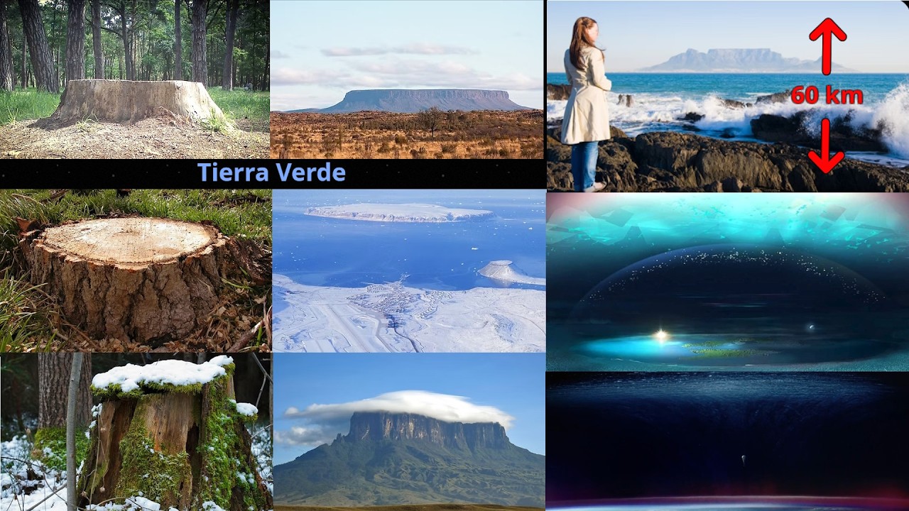 ¿Creador Dios creó Domo Tierra con los Arboles Gigantes Silicio SiO2 ...