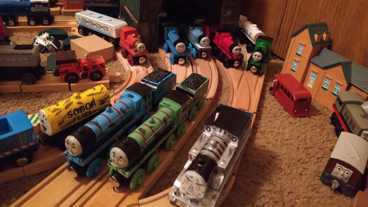 the new layout for the adventures on sodor - YouTube